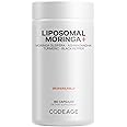 Amazon.com: Codeage Liposomal Moringa+ Supplement, 400mg Moringa 50:1 Extract - 20,000mg Moringa ...