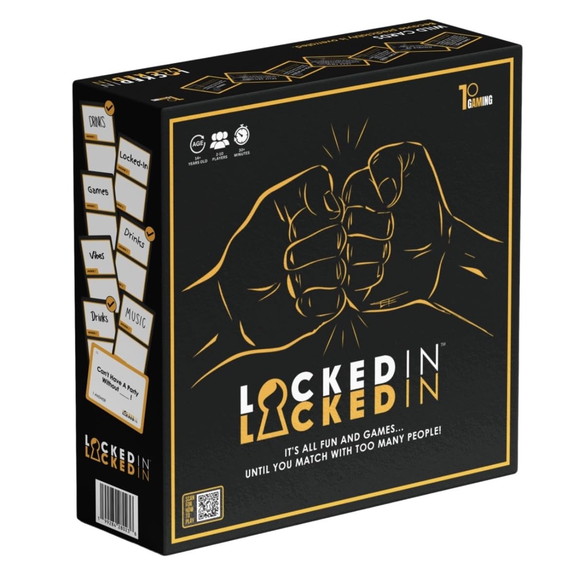 Locked-in: 400 Prompt Card Game – Wildly Entertaining & Easy to Learn ...