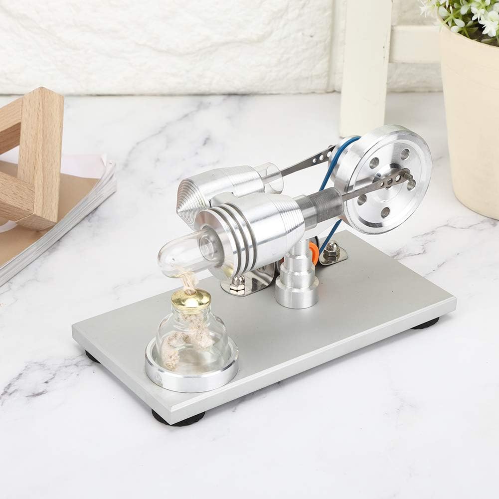 Hot Air Stirling Engine Motor Model Heat Steam Power Generator Model ...