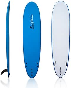 Amazon.com : 8' Performance Soft Top Foamboard Long Surfboard Foam ...