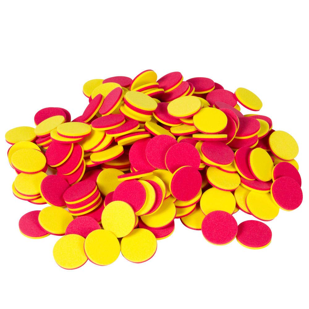 Mua hand2mind Foam Two-Color Counters, Red and Yellow Counters for Kids ...