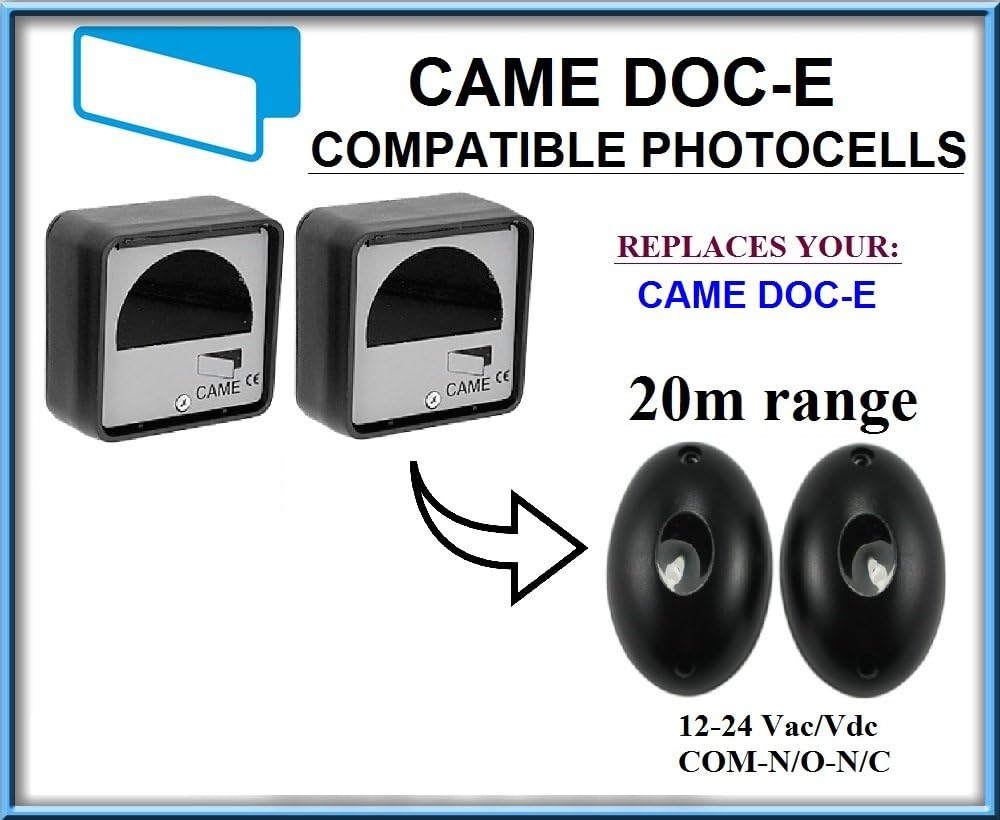 Came DOC-E compatible universal infrared photocells / safety beam 12 ...