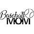 Amazon.com: SoCoolDesign Baseball Mom Car Window Vinyl Decal Sticker 5 ...