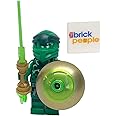 Amazon.com: LEGO Ninjago: Lloyd with Green Flame Sword and Shield ...