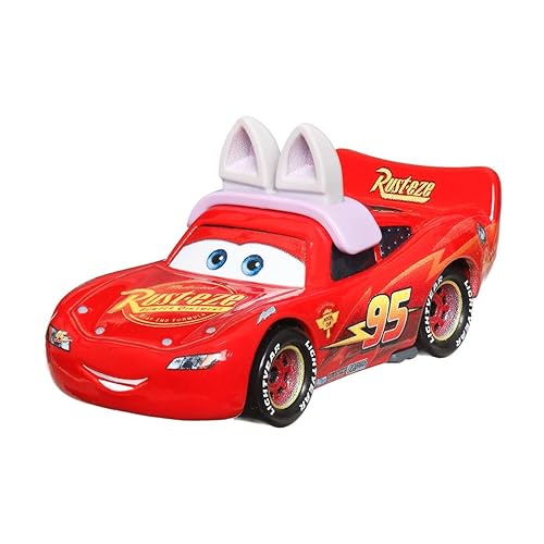 Disney Cars Easter Collection Lightning McQueen as Easter Buggy 1:55 ...