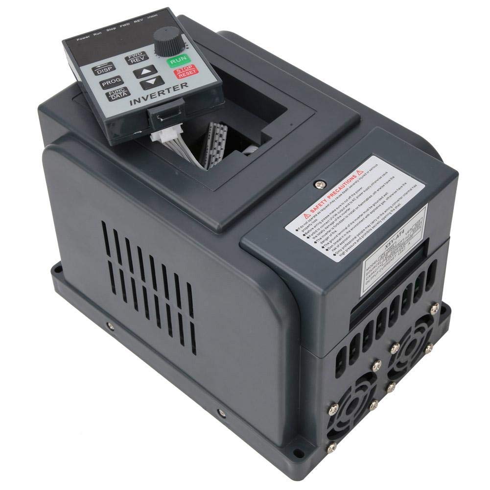 VFD inverter, VFD frequency converter 2.2 kW single-phase 220VAC input three-phase 380VAC output ...