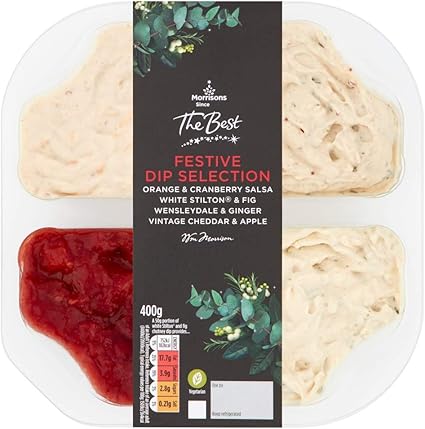 Morrisons The Best Festive Dip Selection, 400 g: Amazon.co.uk: Grocery