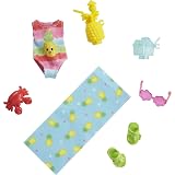 Amazon.com: Barbie Club Chelsea Accessory Pack, Bedtime-Themed Clothing ...