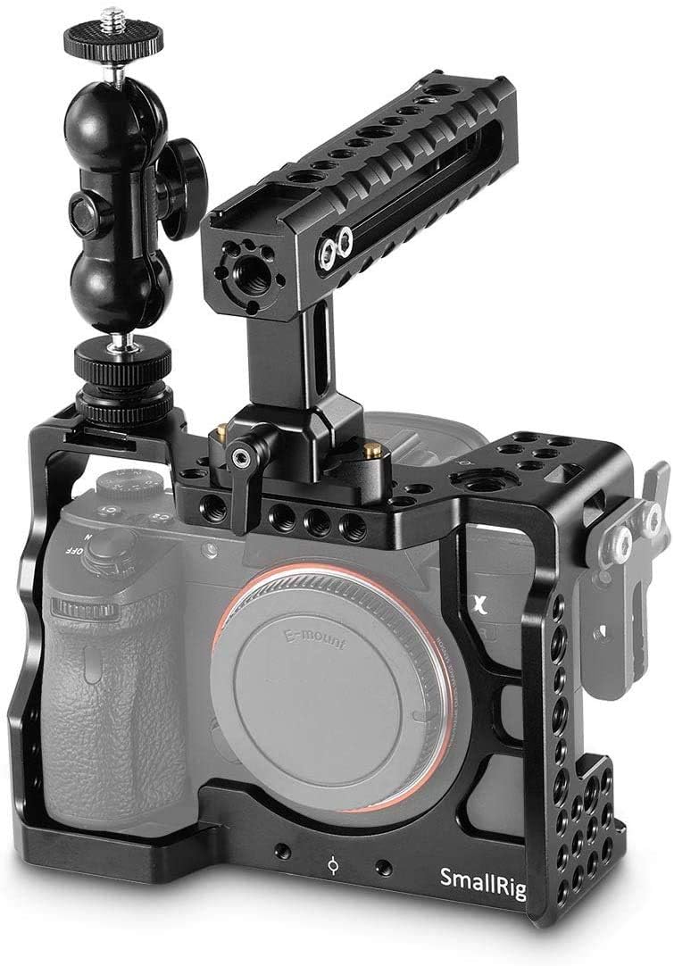 (New Version) SMALLRIG Camera Cage Kit for Sony A7R III/A7 III, with ...