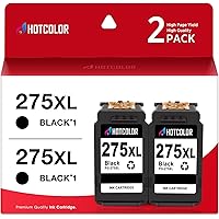 COCCINK 275XL Black Ink Cartridge for Canon PIXMA TR4700 TR4720 TR4722 ...