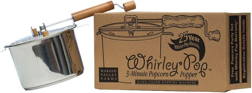 Whirley-Pop Popper - Metal Gears - Stainless Steel: Amazon.ca: Home ...