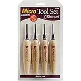Amazon.com: FLEXCUT Carving Tools, Shallow U-Gouge Micro Tool Set ...