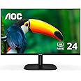 Amazon.com: AOC 24B2XH 24" Full HD IPS Monitor, 3-Sided Frameless ...