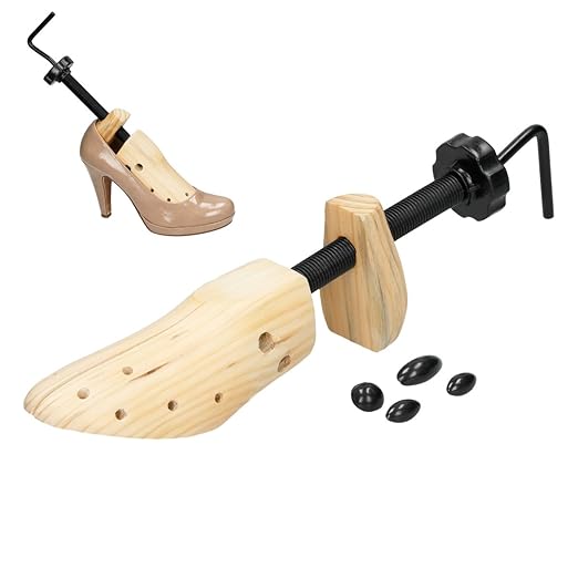 ECD Germany 2 Stück Schuhspanner Schuhdehner (1 Paar) aus Birkenholz ...