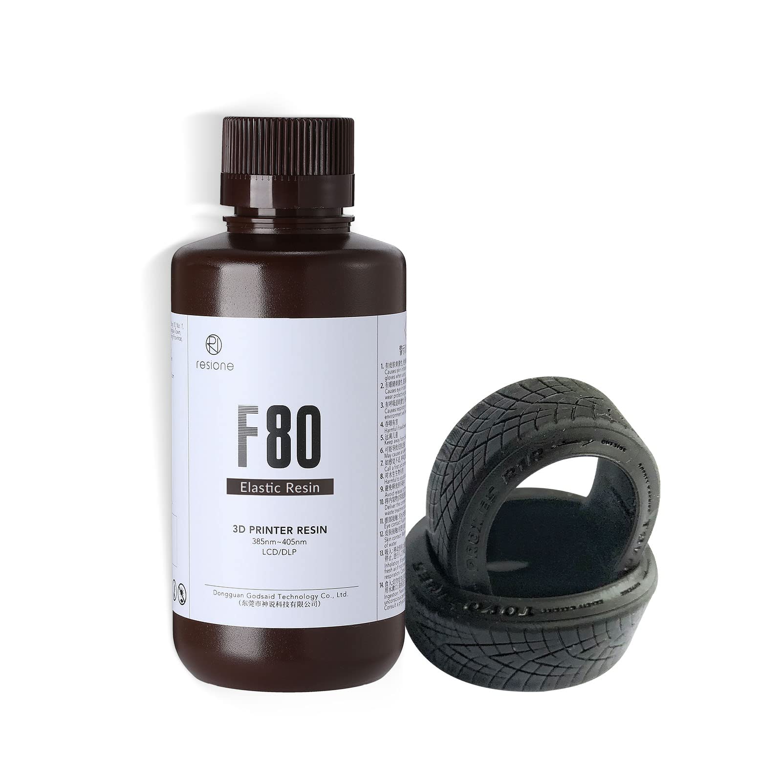 Mua RESIONE 3D Printer Resin, F80 Elastic 405nm UV-Curing Printing ...