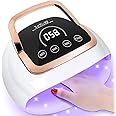 Amazon.com: Wisdompark 268W UV LED Nail Lamp with LCD Touch Screen and 4 Timer Settings for Gel ...