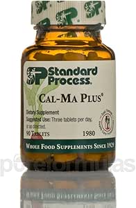 Amazon.com: Standard Process- Cal-Ma Plus, 90 Tablets: Health ...