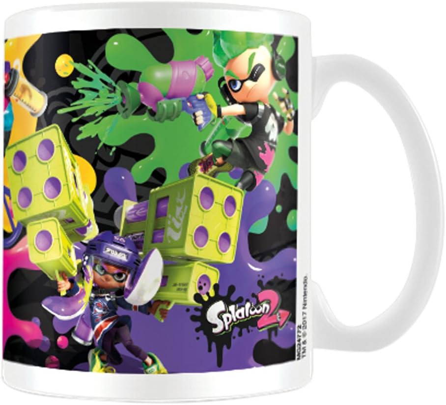 Pyramid International Splatoon 2 (Splat Attack) Official Boxed Ceramic ...