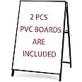 Amazon.com : pabues A Frame Sidewalk Sign 24x36 inches Sandwich Board ...