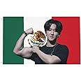 Amazon.com : SKZ Changbin Biceps Mexico Flag 3x5 FT Stray Kpop Kids ...