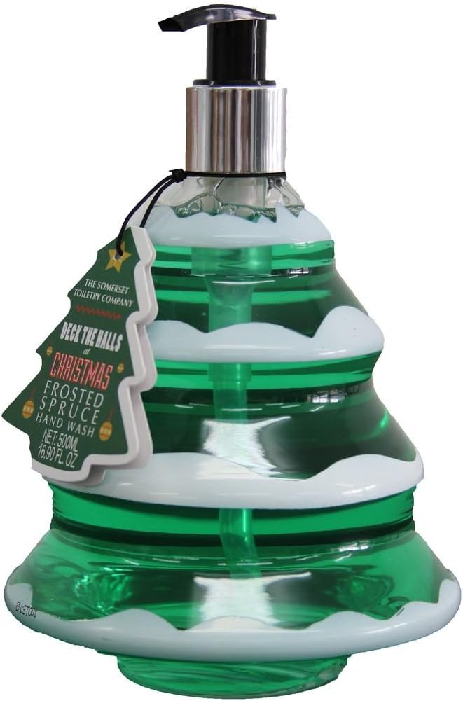 Somerset Toiletry Company Christmas Tree Frosted Spruce Christmas ...