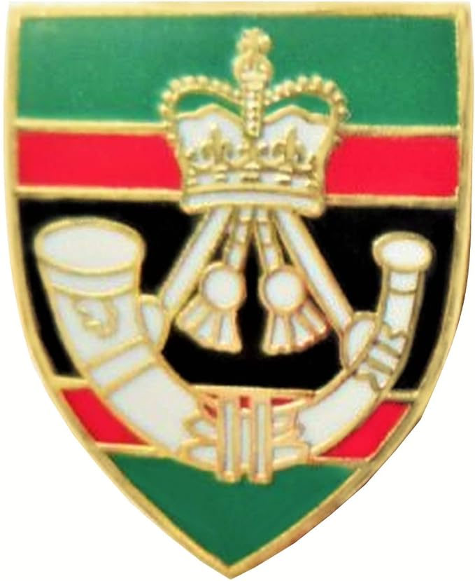 1000 Flags British Army The Rifles Pin Badge - MOD Approved: Amazon.co ...