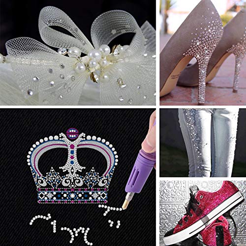 DIY Rhinestone Tools - houmi Hot fix Rhinestone Setter Applicator Wand ...