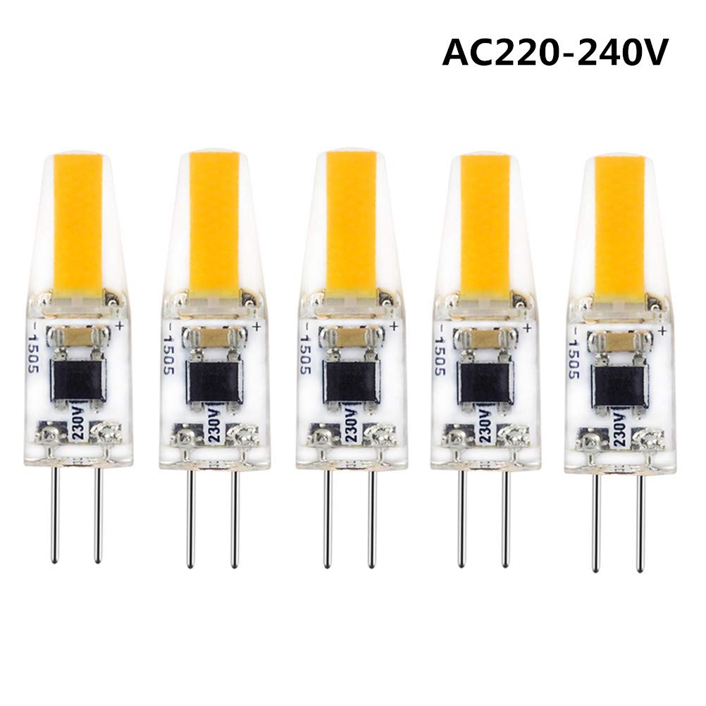 G4 220-240v led Warm White 2700K, 20W Halogen Bulb Equivalent, G4 Bi ...