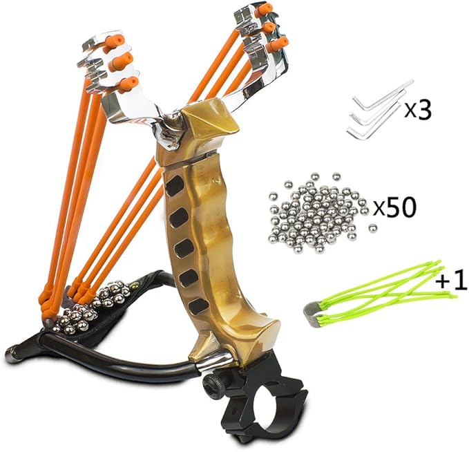 Resortera Profesional Wisdoman de Acero Inoxidable Honda para ...