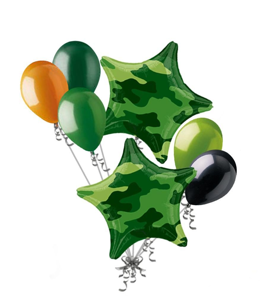 Amazon.com: Camouflage Balloons. 24 per Pack. High Quality Latex 12 ...