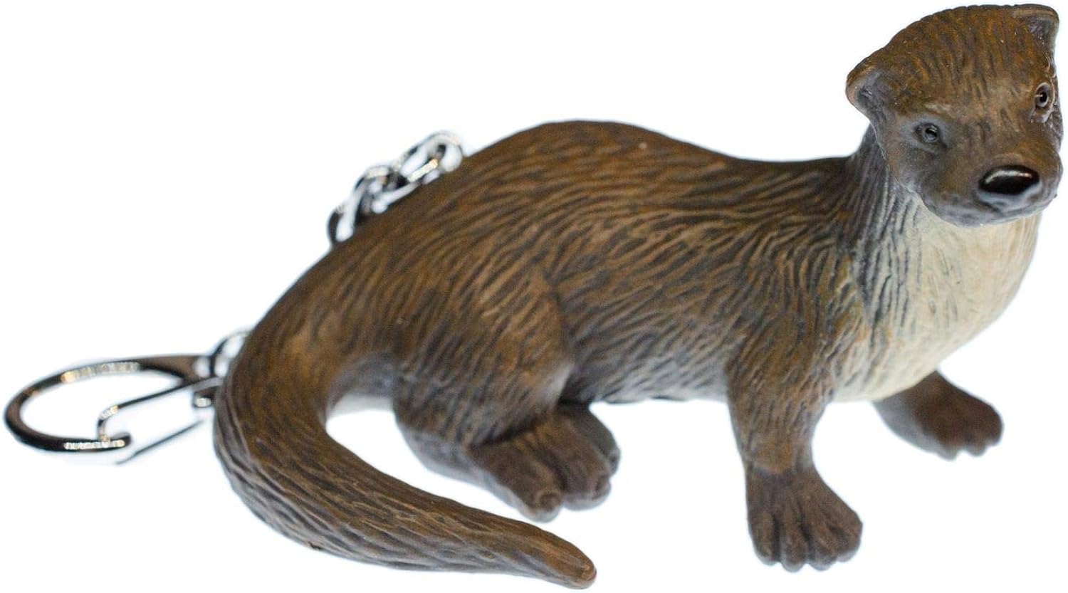 Miniblings Otter Key Ring Chain Keychain Sea Otters Rubber S Animal 7Cm ...