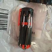 Generic 8 in 1 Multi Function Screwdriver Tool Kit and 6 LED Light ...