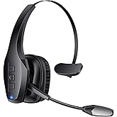 Amazon.com: LEVN Trucker Headset, Trucker Bluetooth Headset with Noise ...