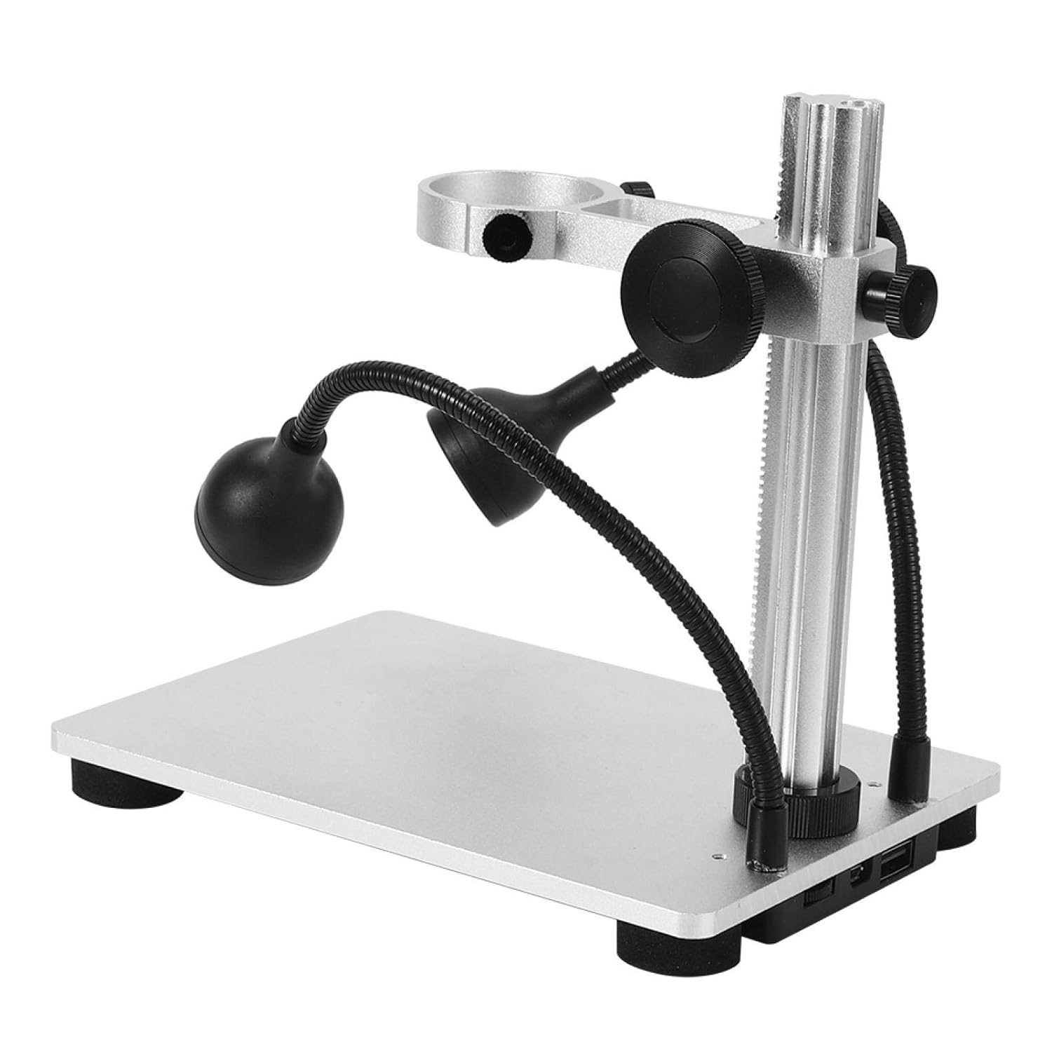 Microscope Base Microscope Stand Stable Structure with USB Charging ...