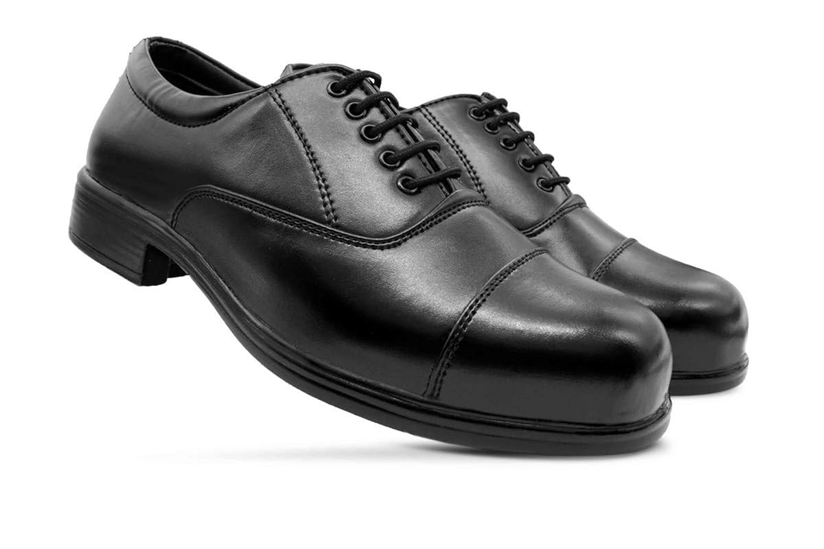 Buy JOKER SHOES Genuine Leather Lace up Police Shoes for Men-P at Amazon.in