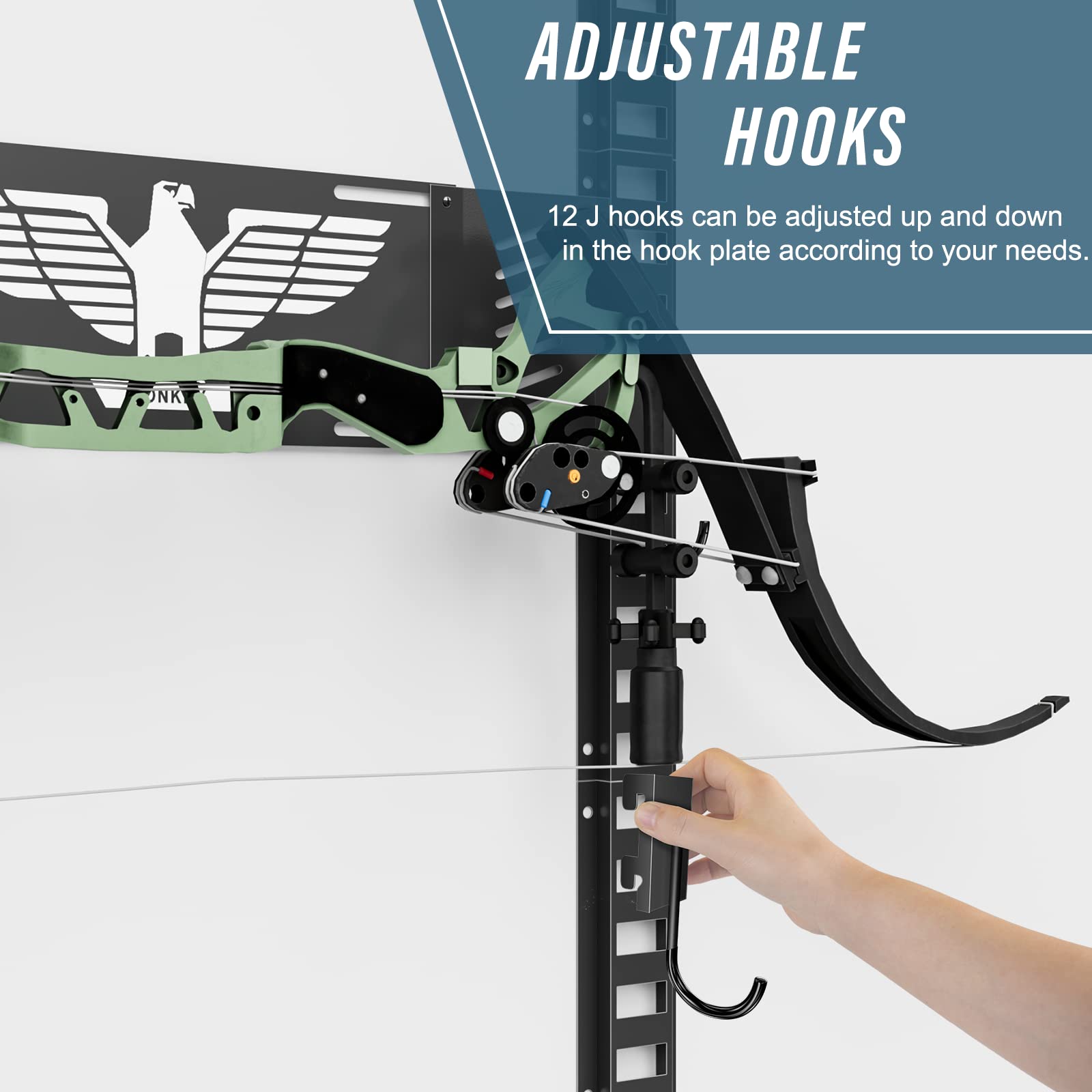 Nonkky Gun Racks, Horizontal Heavy Duty Steel Gun Racks for Wall ...