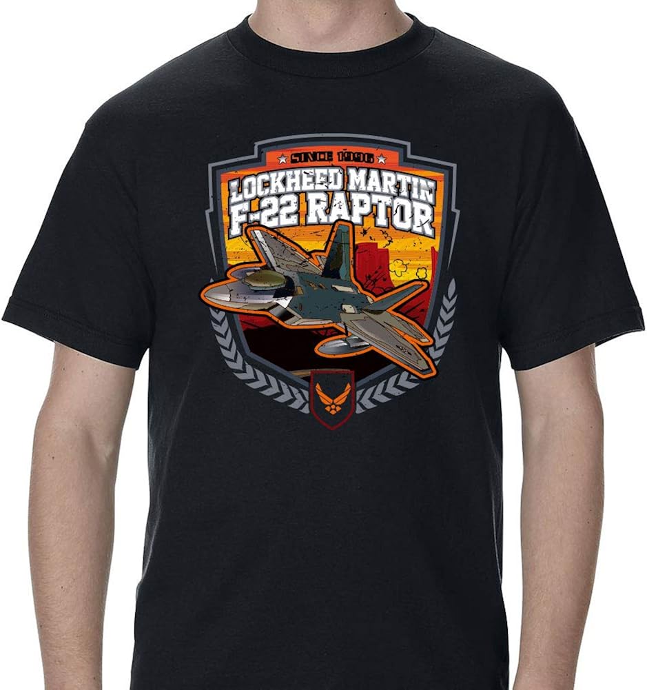 Amazon.com: F-22 Lockheed Martin Raptor Men's T-Shirt: Clothing