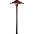Best Pro Lighting Rust 3W LED Low Voltage Landscape Mushroom Light Rust ...