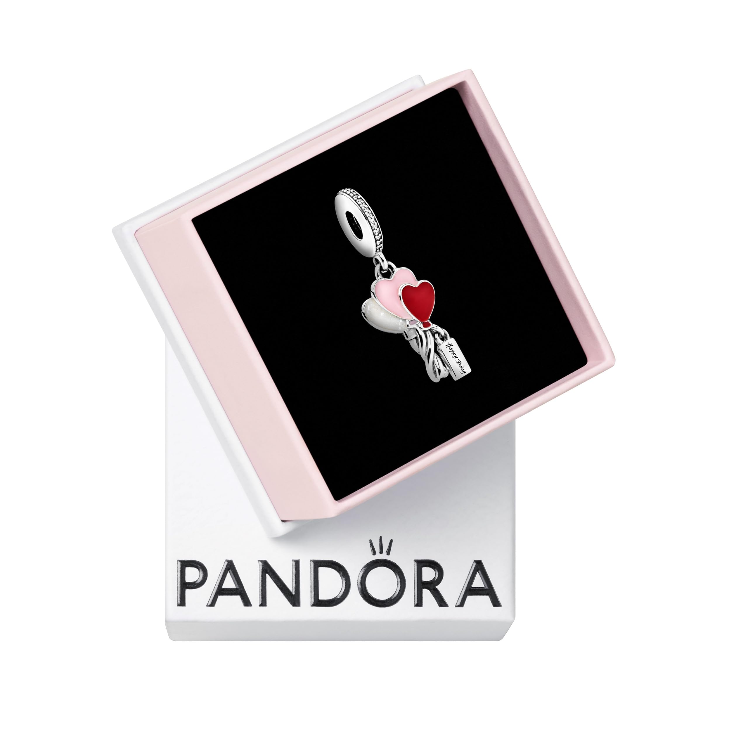 PANDORA Happy Bday Balloon Dangle Charm - Bracelet Charm for PANDORA ...