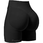 VOYJOY Women Workout Impact Shorts 2.5"/ 3.6"/ 4.5"/ 6" Scrunch Butt Lifting Gym Seamless Booty ...