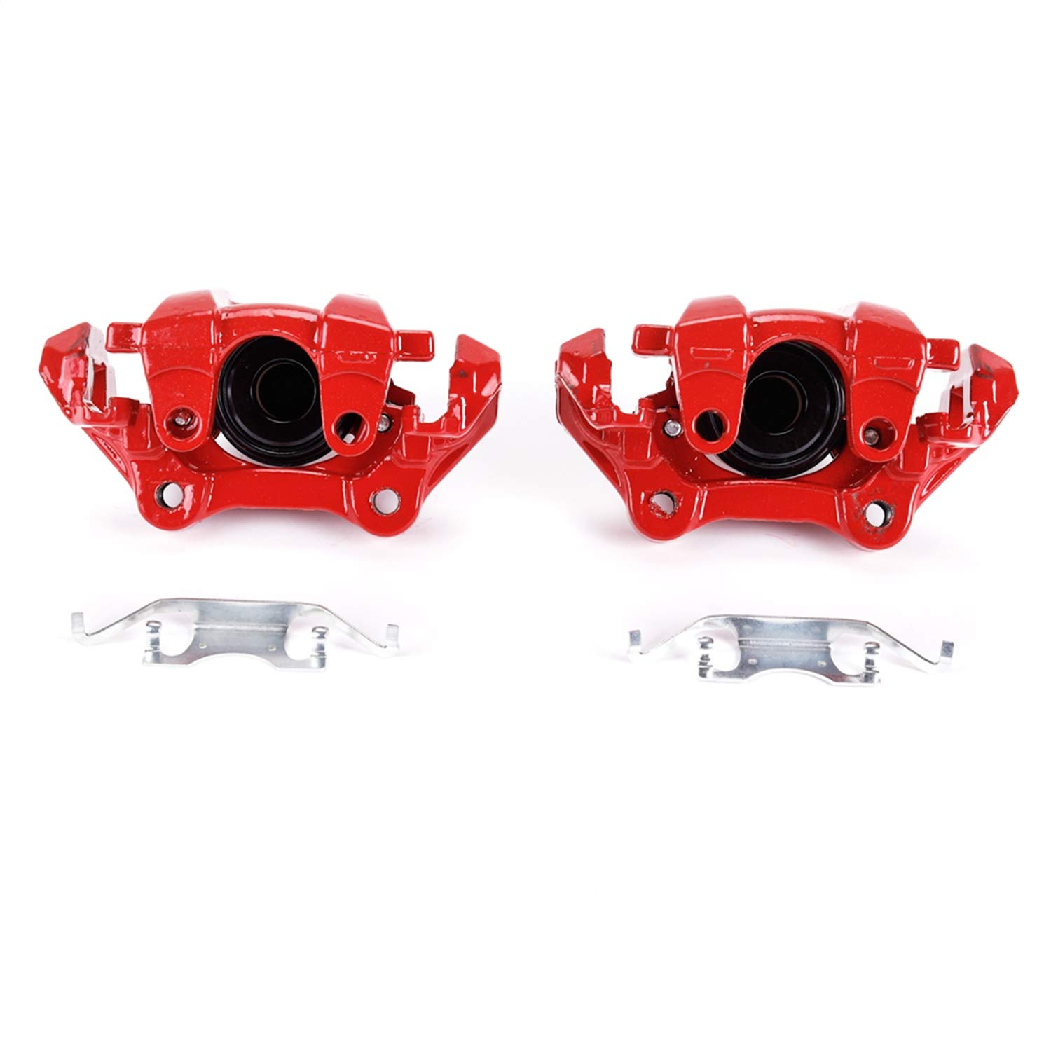 Mua Rear S5420 Pair of High-Temp Red Powder Coated Calipers For Dodge ...
