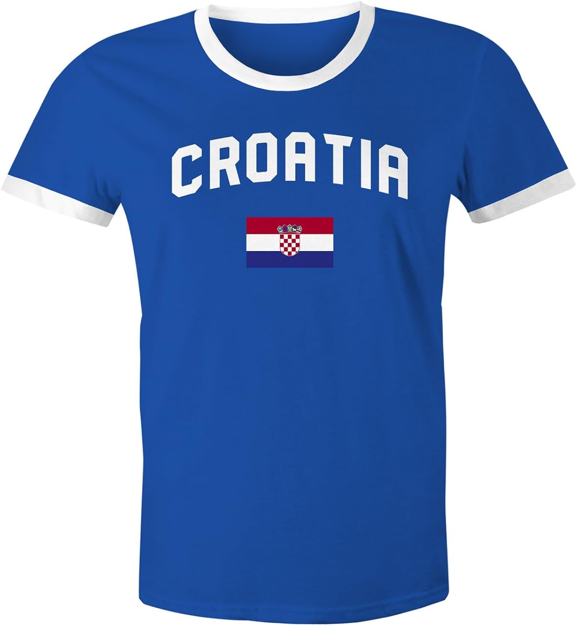 MoonWorks Herren WM-Shirt Kroatien Croatia Hrvatska WM Fußball ...