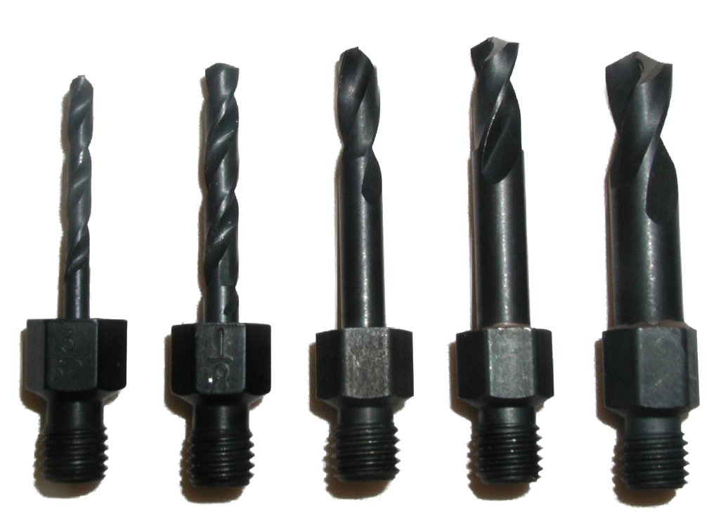 Drill Bits Short Length Threaded Shank Short Series Drill Bit Set 3