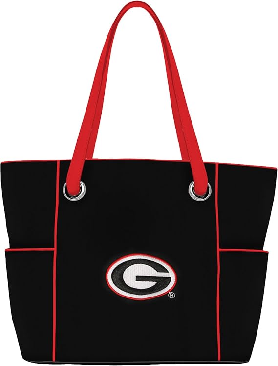 NCAA Georgia Bulldogs Deluxe Tote Bag with Embroidered Logo: Buy Online ...