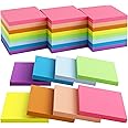 Amazon.com : EOOUT 24 Pack Sticky Notes 3x3 Inches, Bright Colors Self ...