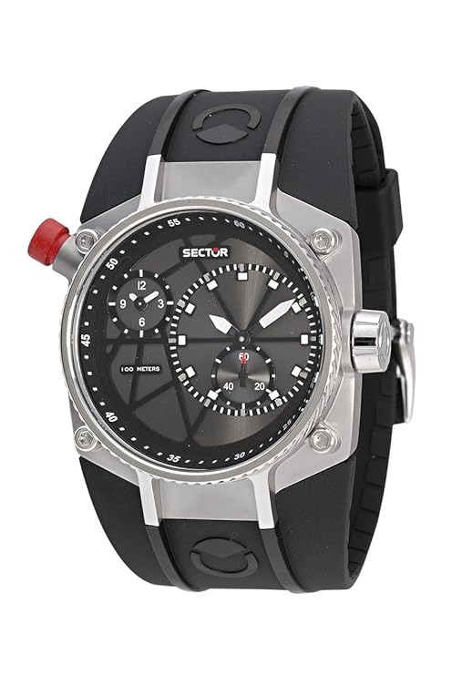 Sector Men's R325195025 42,195 Dual-Time Watch: Sector: Amazon.in: Watches