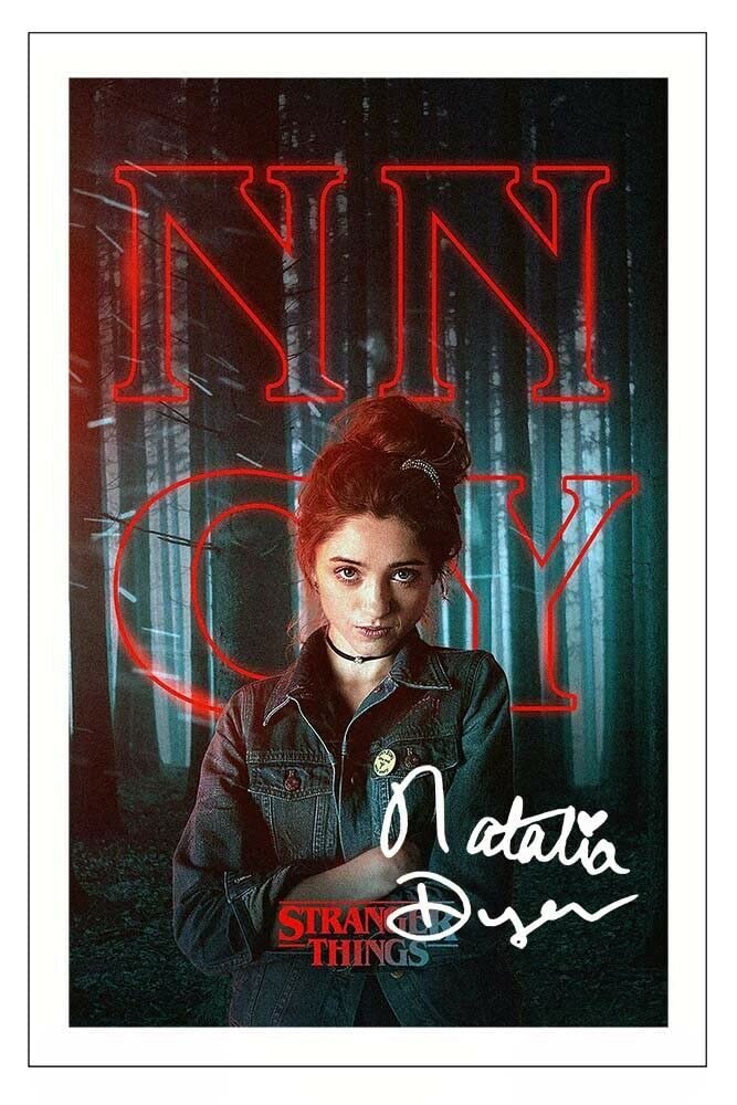 Mua Natalia Dyer Stranger Things Signed 12x8 Inch Photo Print With Pre ...