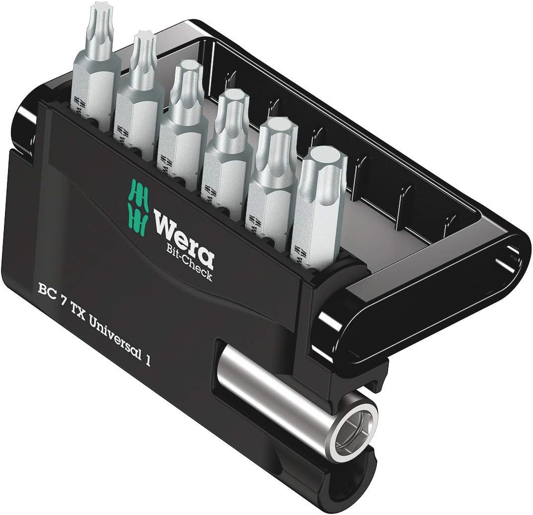 Wera TORX Mini-Check TX Sheet Metal Bit Set: Screwdriver Bit Sets ...