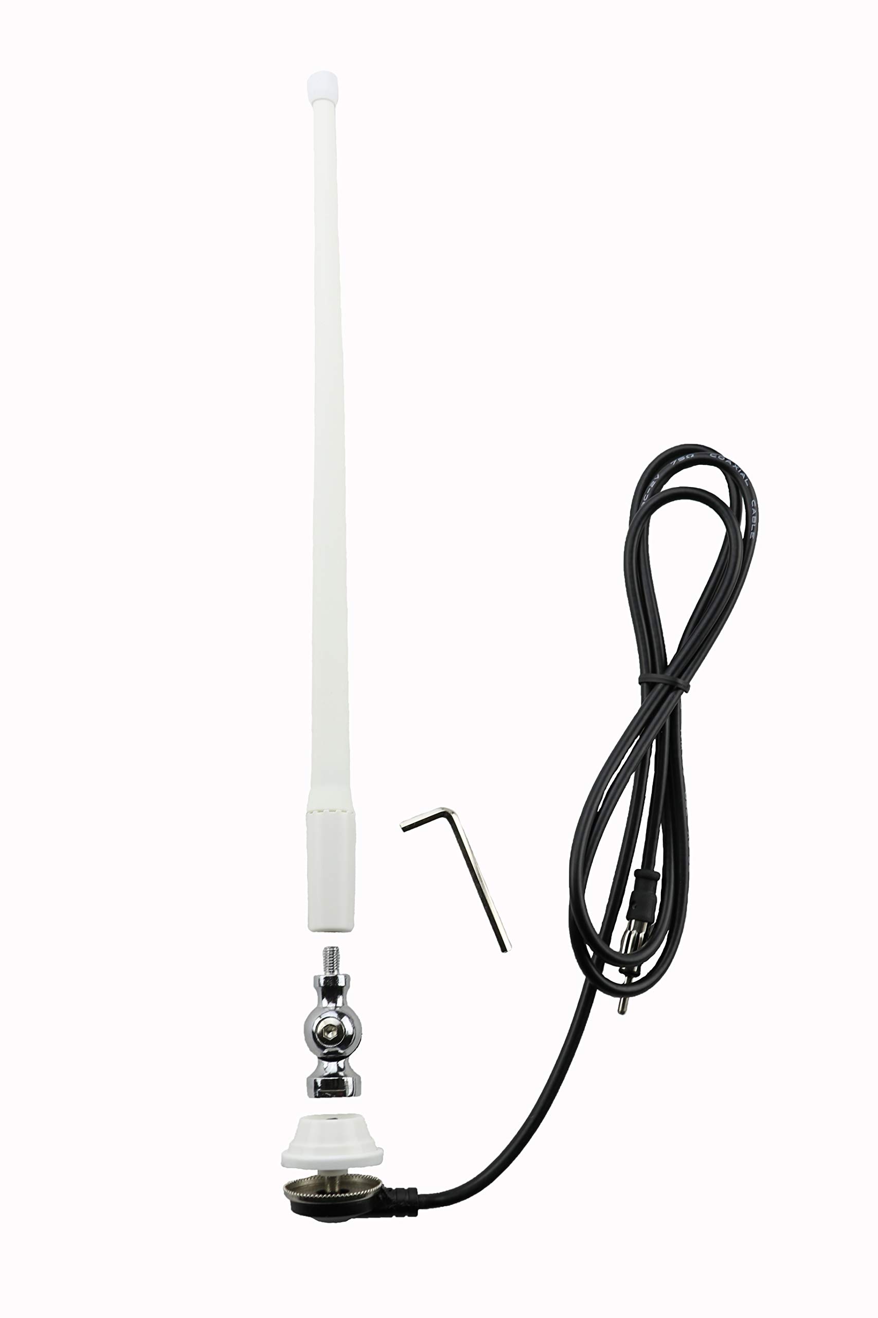 Mua AntennaMastsRus - Marine White AM-FM Rubber Ducky 15 Inch Antenna ...