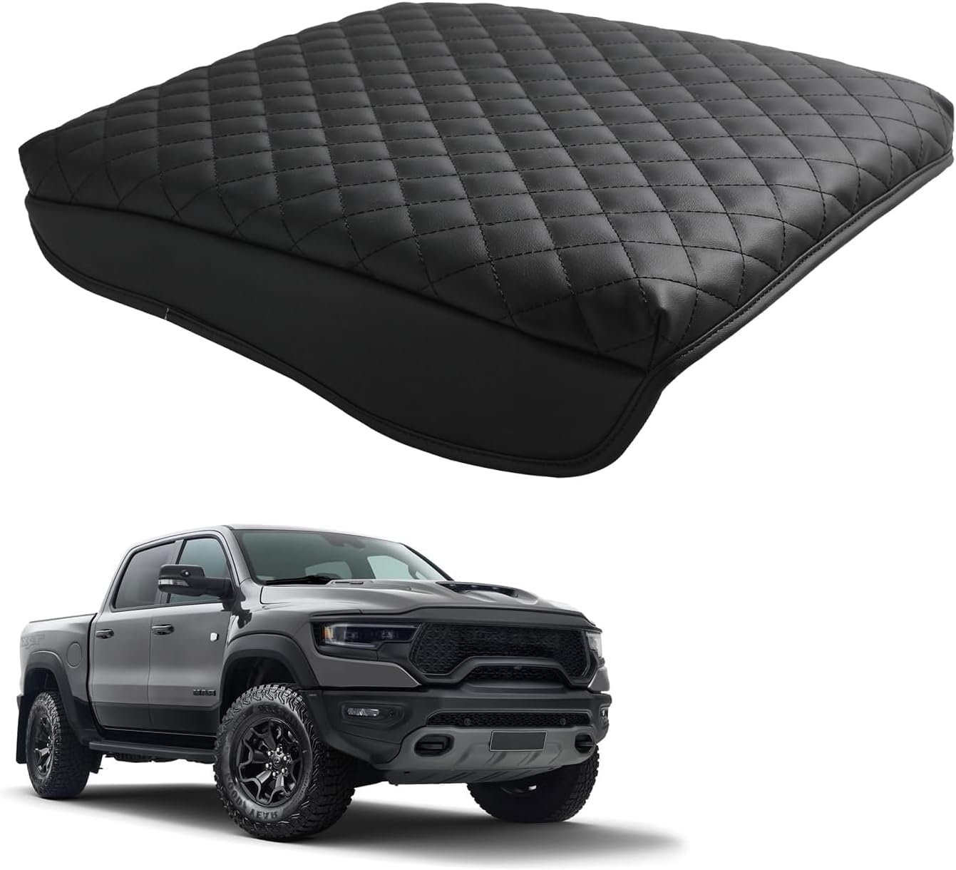 LINOAH Center Console Cover for 2019-2025 Ram 1500 Center Console Cover ...